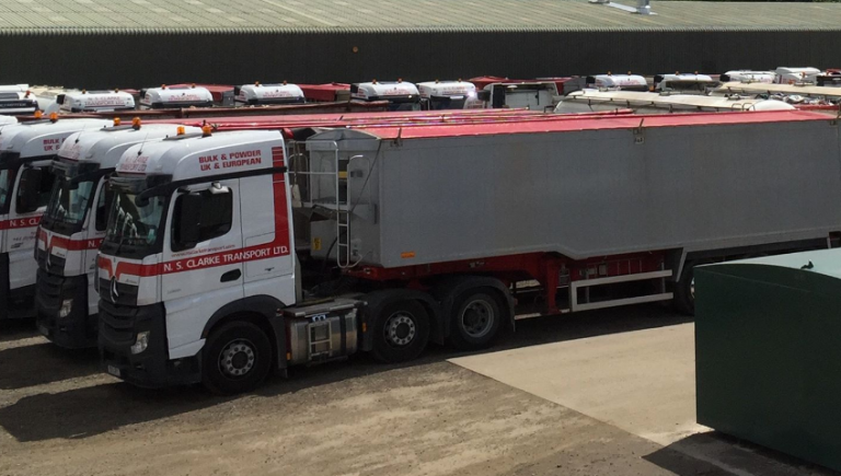 Bulk Tippers - NS CLARKE TRANSPORT SERVICES