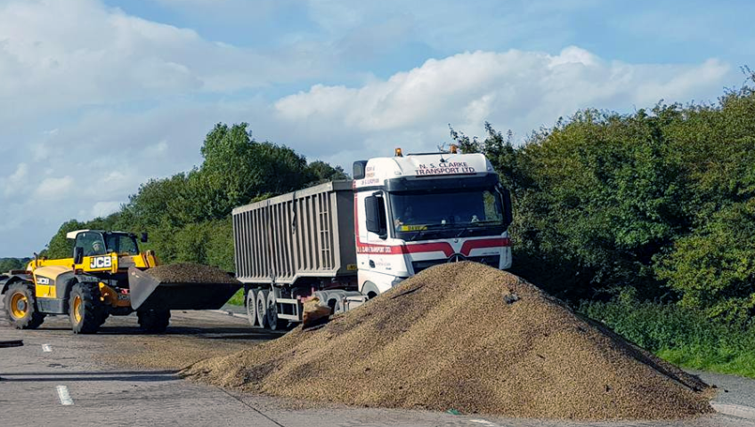 Spilled Load Clean Up - NS CLARKE TRANSPORT SERVICES