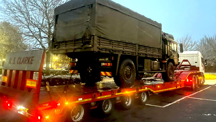 Trax Low Loader - NS CLARKE TRANSPORT SERVICES